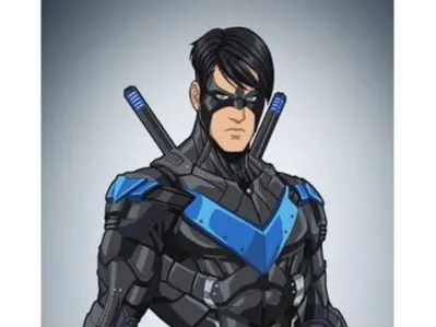 Nightwing Arkham Knight - Free 3D Print Model - MakerWorld