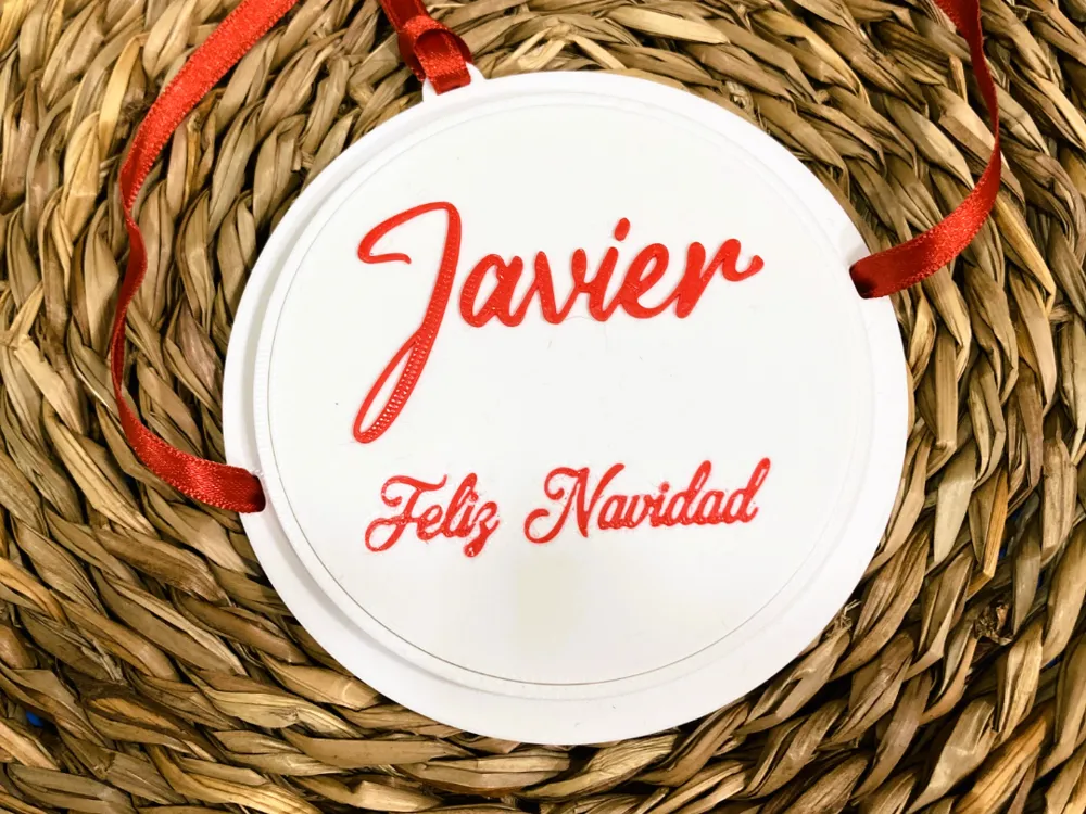 Custom Feliz navidad Christmas piggy bank ornament by Franchescor ...