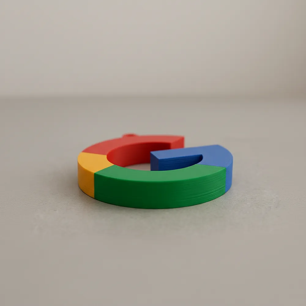 Google Logo's Keychain by Hades MakerWorld: Download Free 3D Models