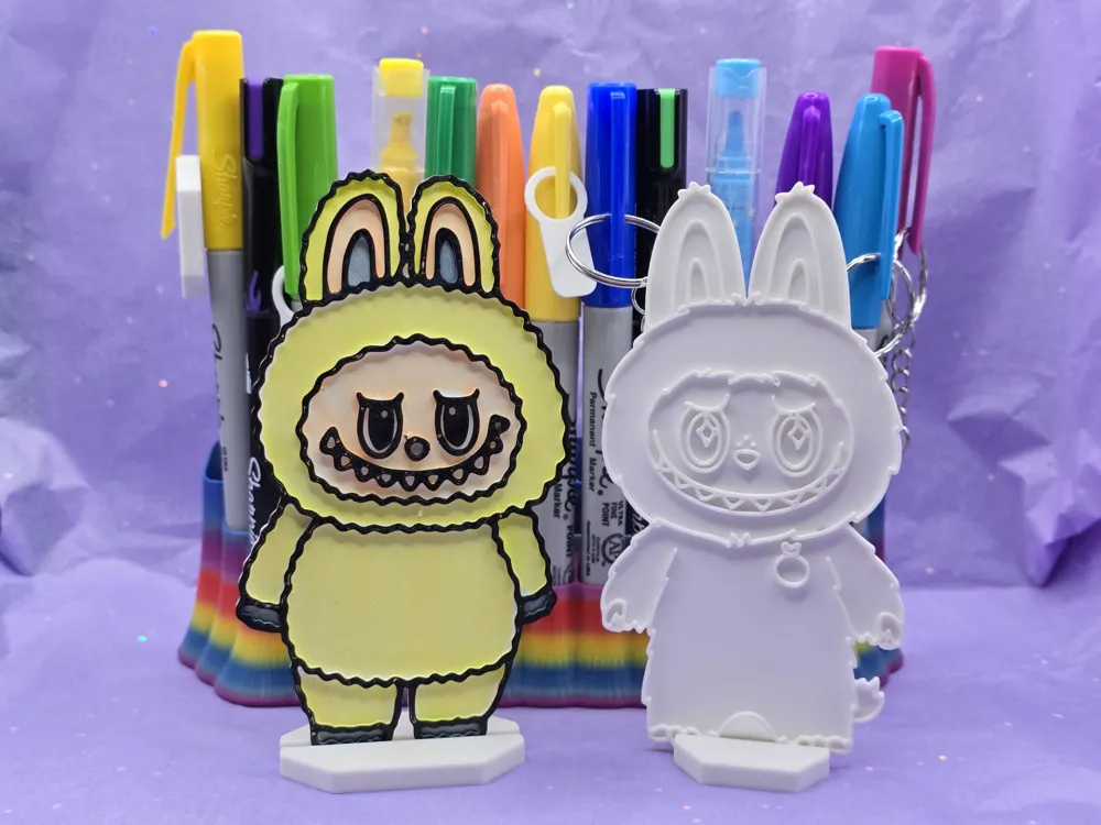 Labuba La Bu Bu La Boo Boo Coloring Set by Merilno3D MakerWorld ...