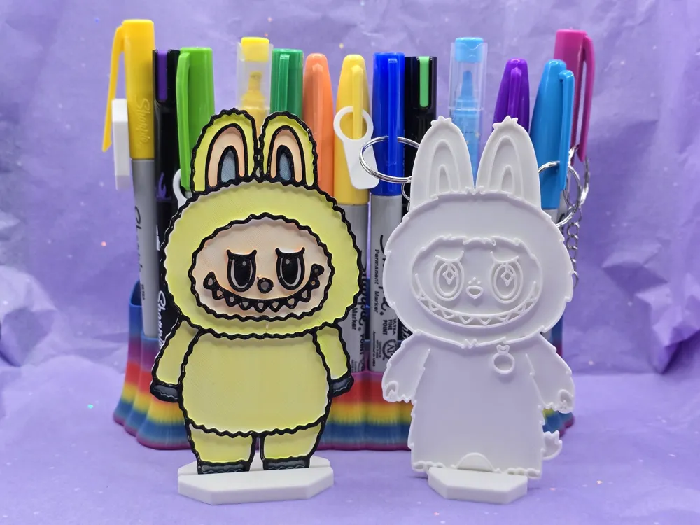 Labuba La Bu Bu La Boo Boo Coloring Set by Merilno3D MakerWorld ...