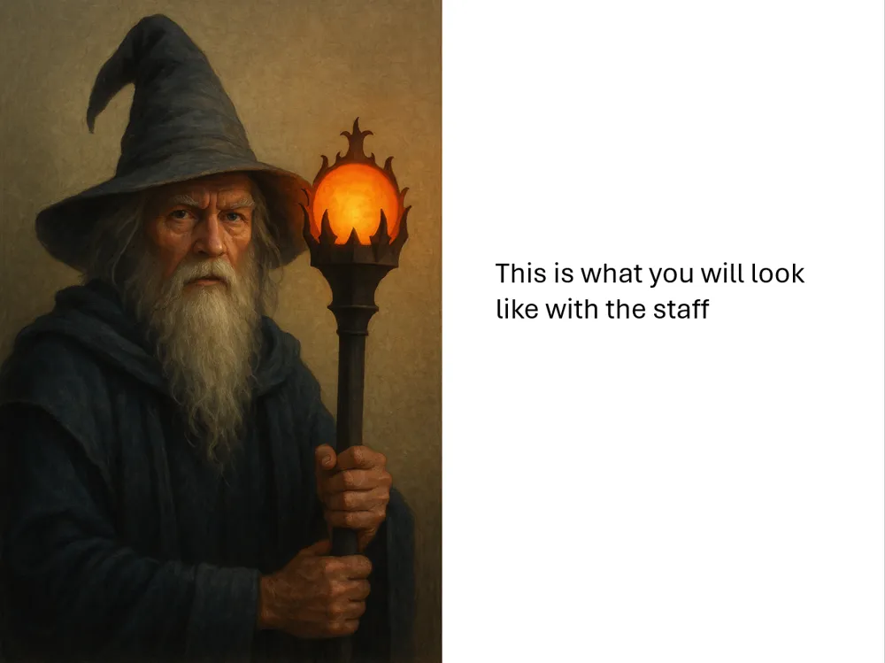 Lighted Wizard Staff Topper by atx_3D MakerWorld: Download Free 3D Models