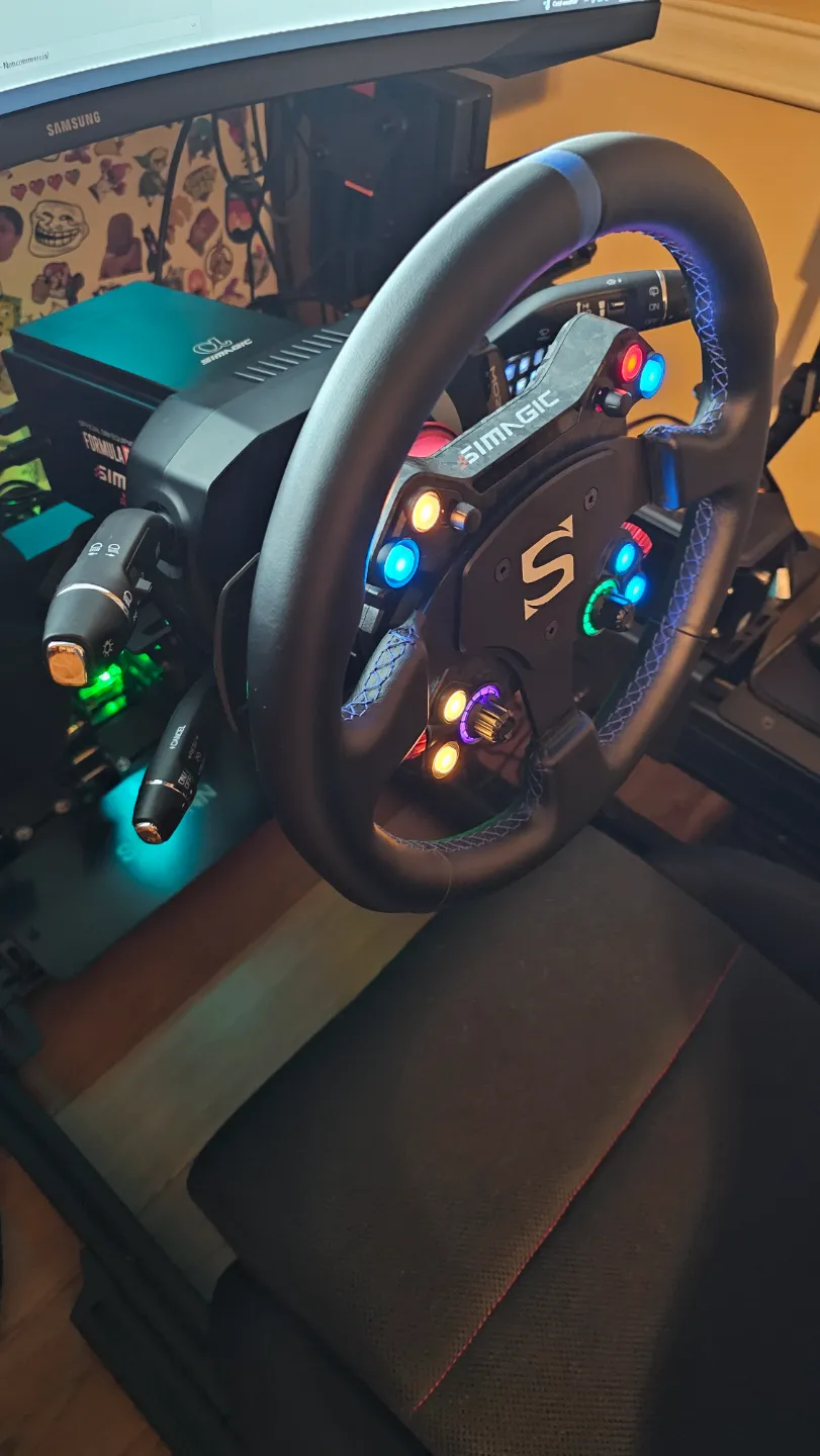 Simagic Alpha Adapter for Moza Stalks - Free 3D Print Model - MakerWorld