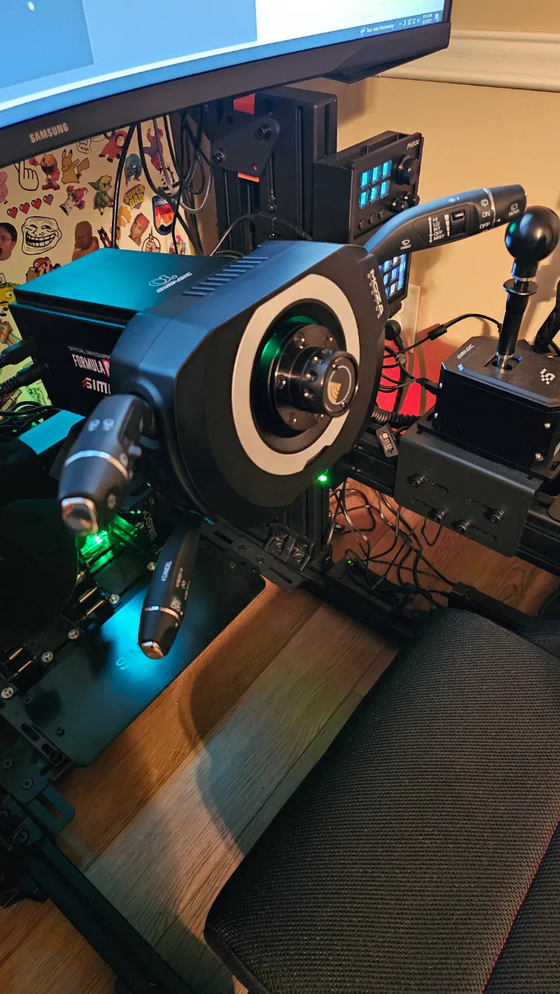Simagic Alpha Adapter for Moza Stalks - Free 3D Print Model - MakerWorld