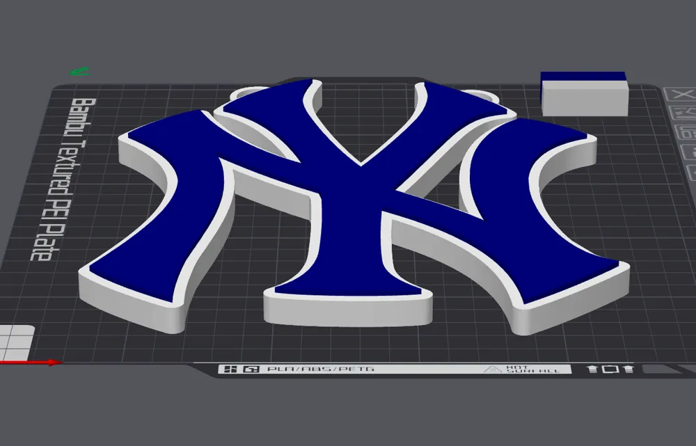 Yankees Logo for Necklace by m.cody.sims - MakerWorld