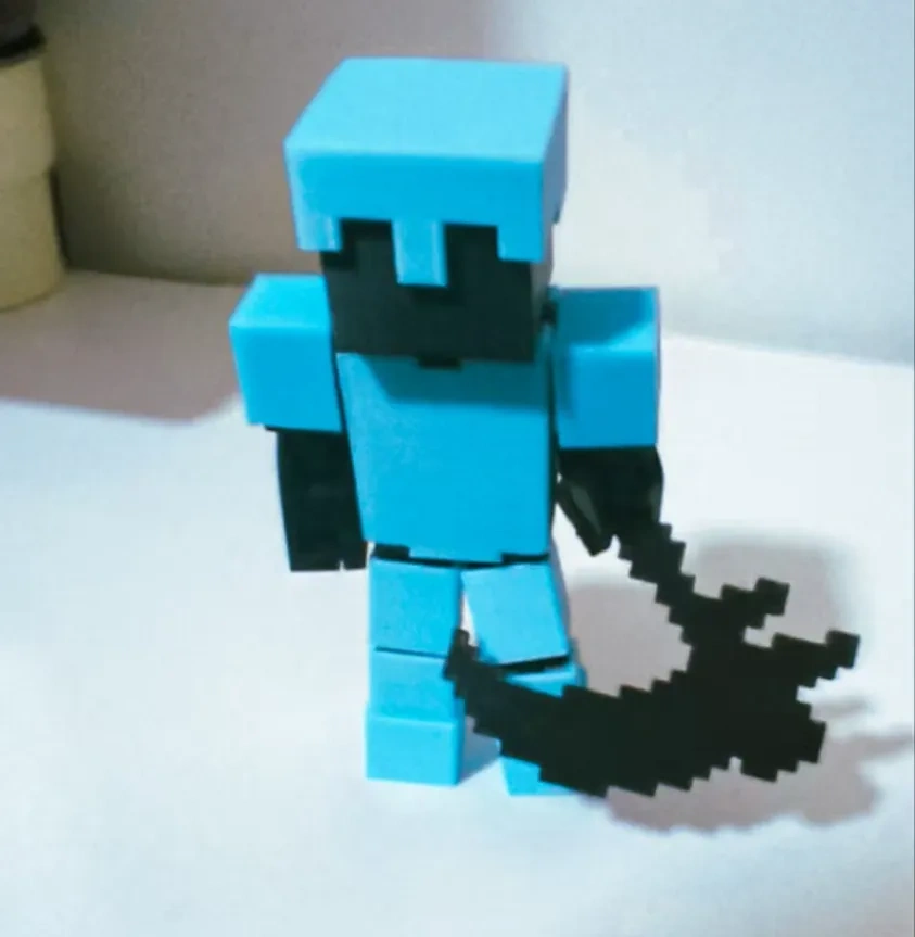 My World wearable armor posable figure by 1230x MakerWorld: Download ...