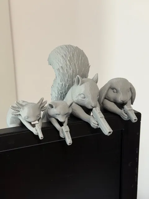 Gangster Koala Screen Buddy - Free 3D Print Model - MakerWorld