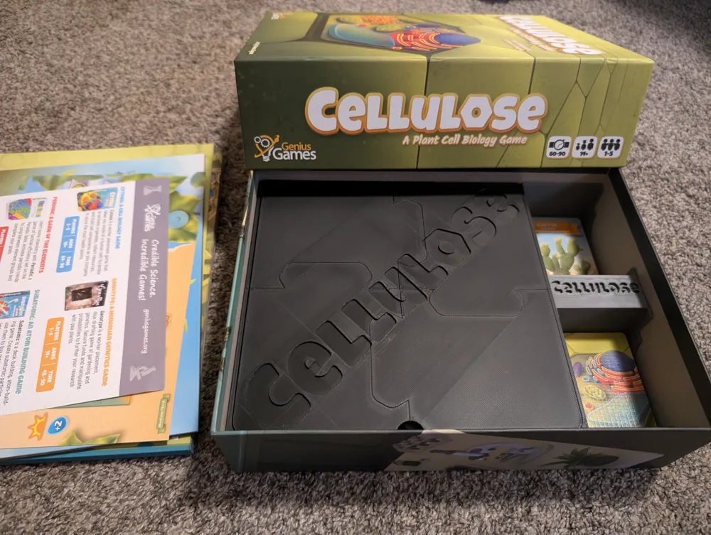 Cellulose Game Insert by RobbitHobbit22 - MakerWorld