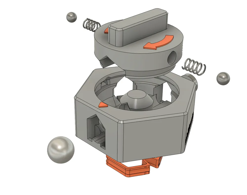 Powerful Gauss Starter Cannon - 3D Printed Gravitrax Extension by ...