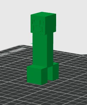 minecraft creeper by Mata3d MakerWorld: Download Free 3D Models