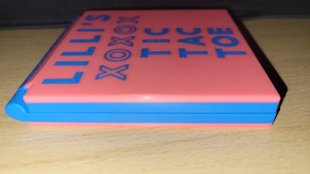 Portable Tic Tac Toe Board with Hinge and Snap Close Box by rache6987 ...