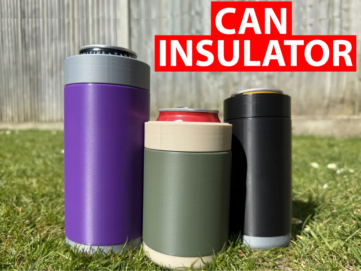 Can Insulator - Yeti Colster, Koozie, Coke, Coozie - Free 3D Print ...