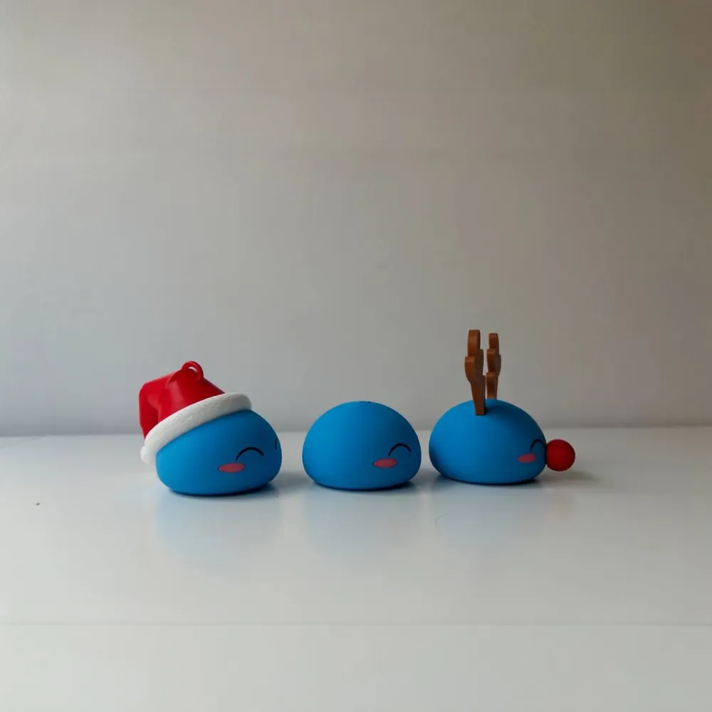 Rimuru Tempest Christmas Ornaments - Free 3D Print Model - MakerWorld