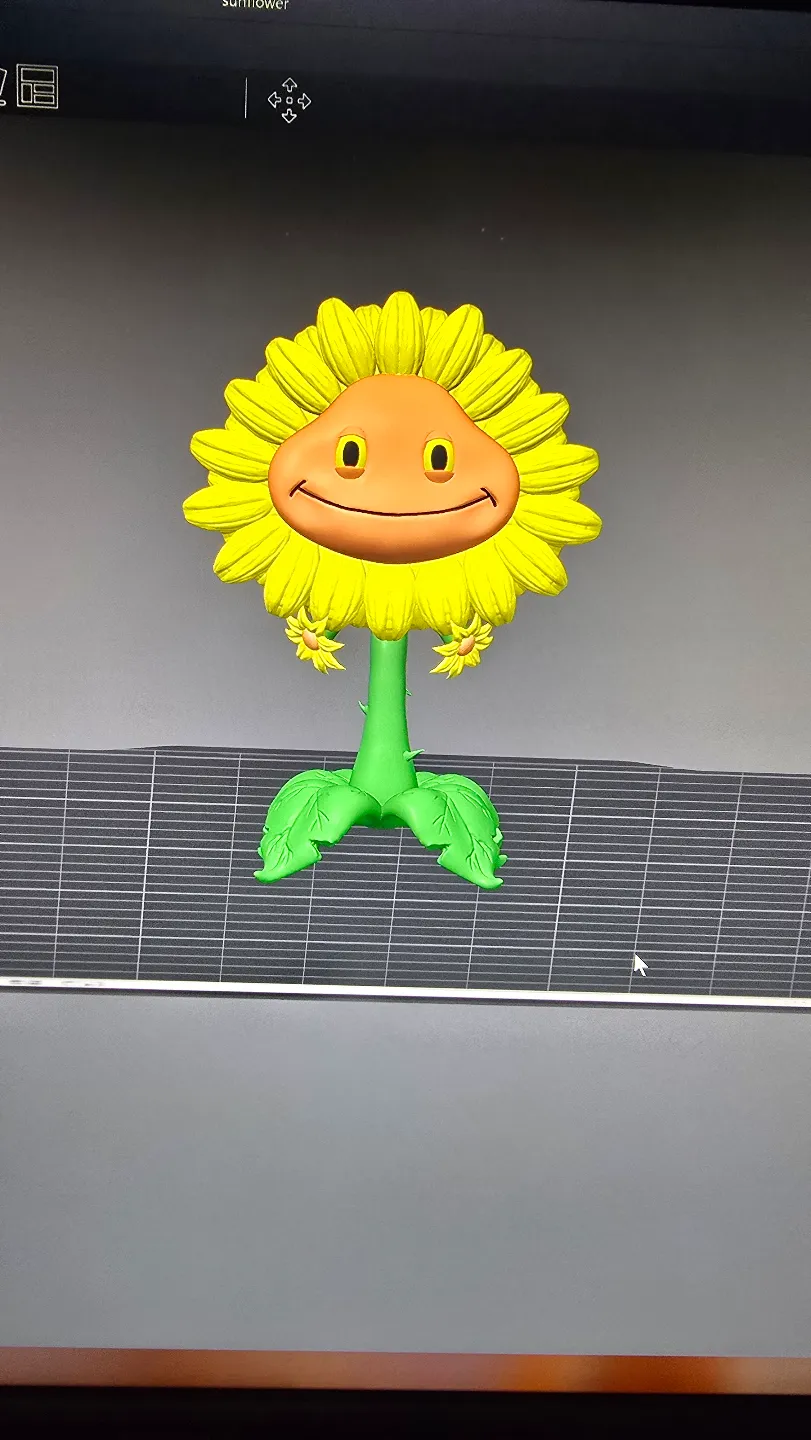 Sunflower Man Painted in Bambu Studio Remixed by martin.sibertigerprods ...
