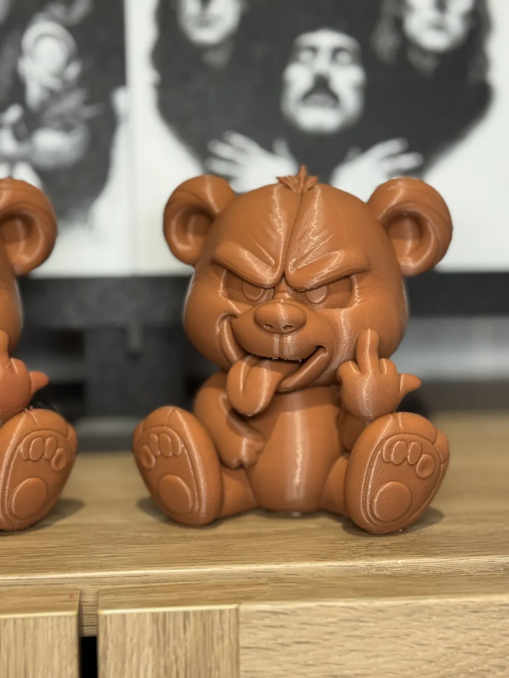 Cheeky Grumpy Bear Number 2 by Lemmy_3D_Print MakerWorld: Download Free 3D Models