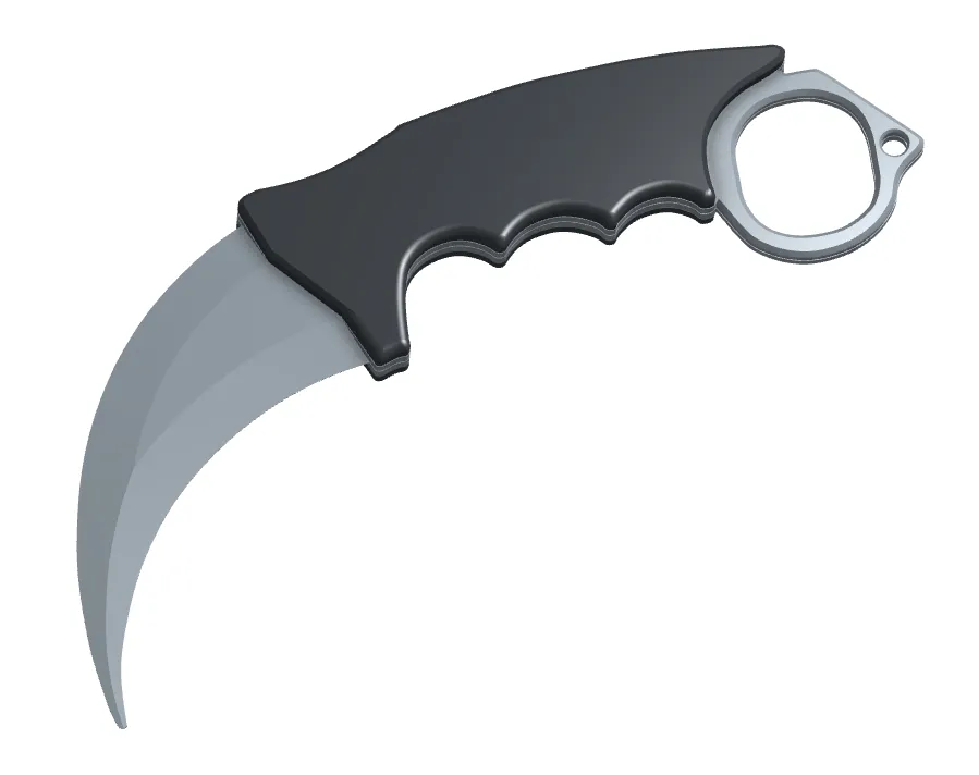 Tactical Karambit by Renaar MakerWorld: Download Free 3D Models