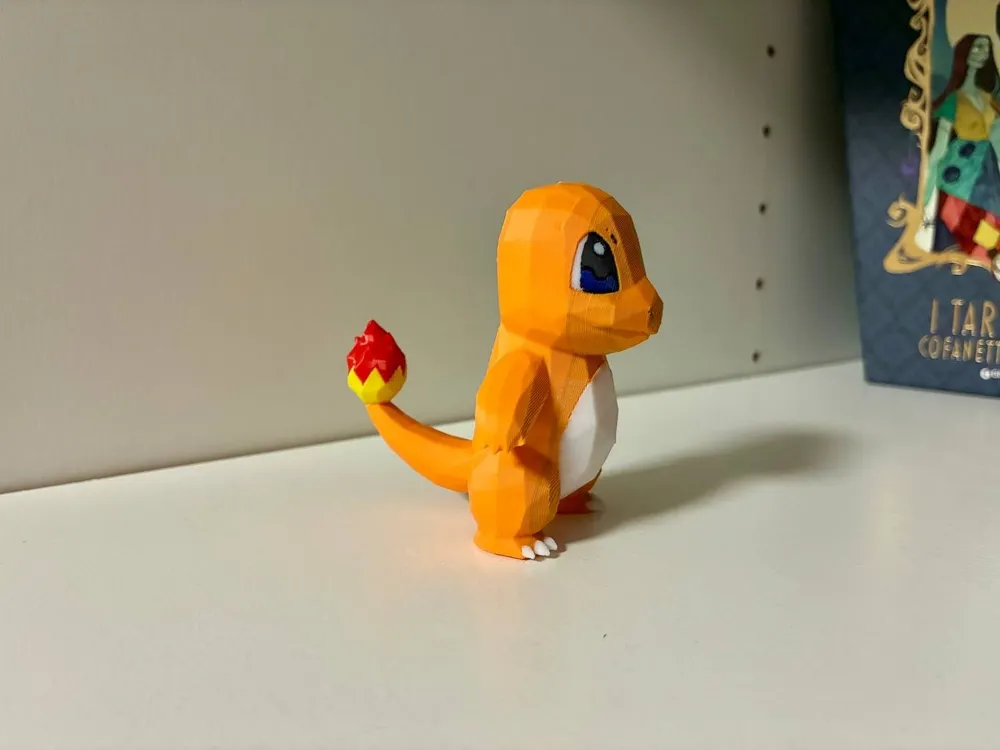 Charmander Low Poly by lucamoretti86 MakerWorld: Download Free 3D Models