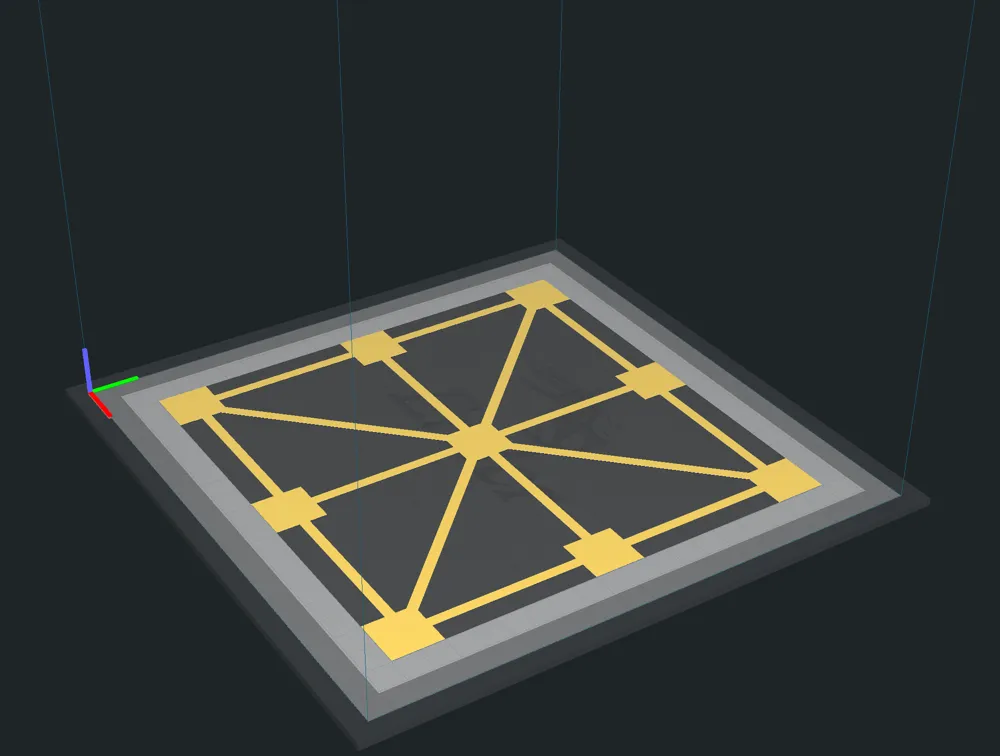 P1P First layer test by spaceflight46 - MakerWorld