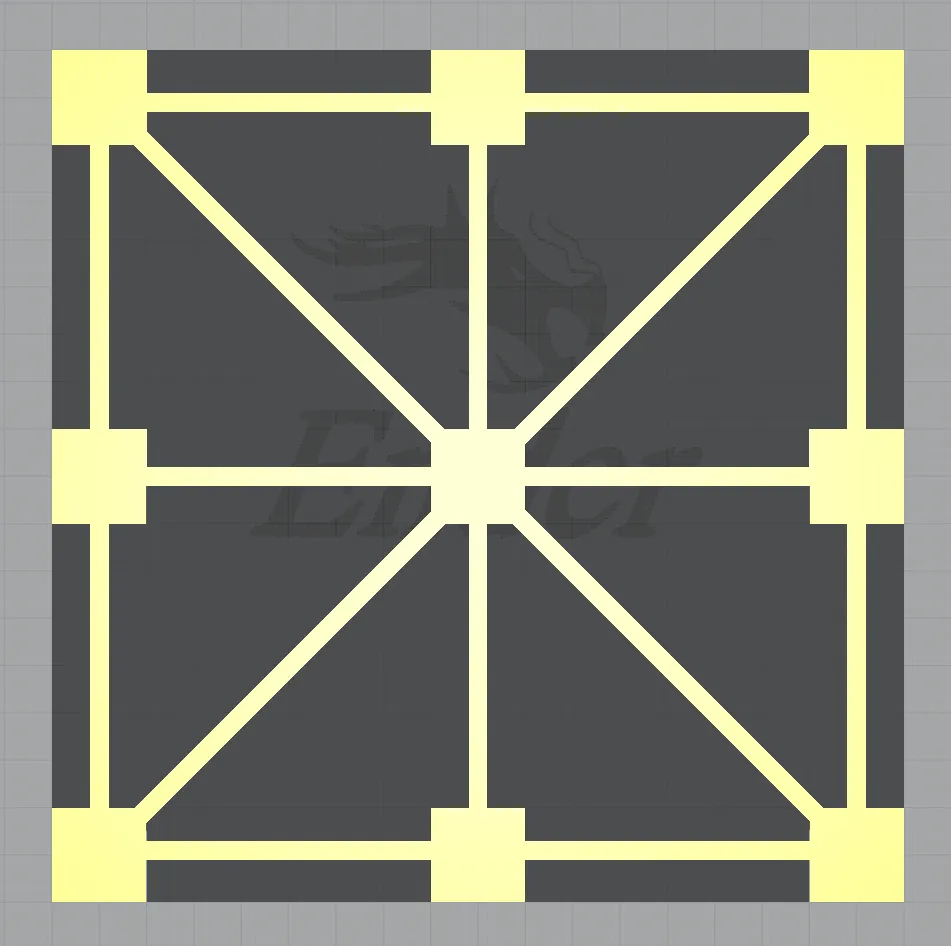 P1P First layer test by spaceflight46 - MakerWorld