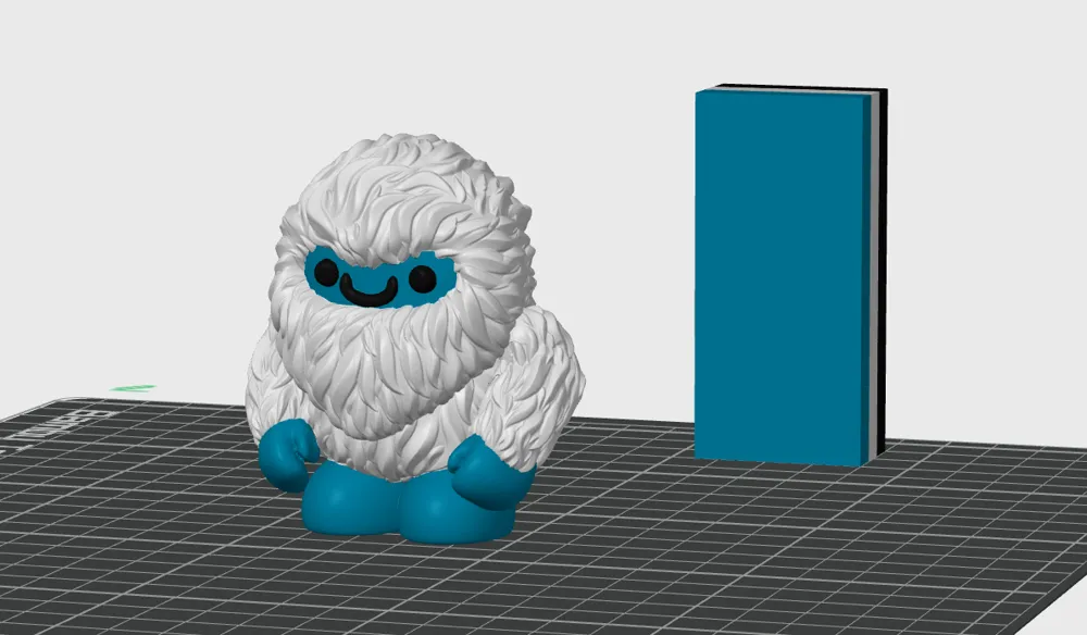 Cute Yeti Monster - Free 3D Print Model - MakerWorld