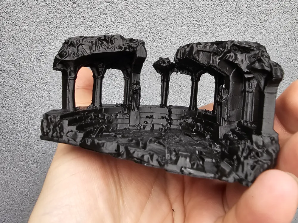 Weathertop (Amon Sul) Lotr miniature for diorama - Free 3D Print Model ...