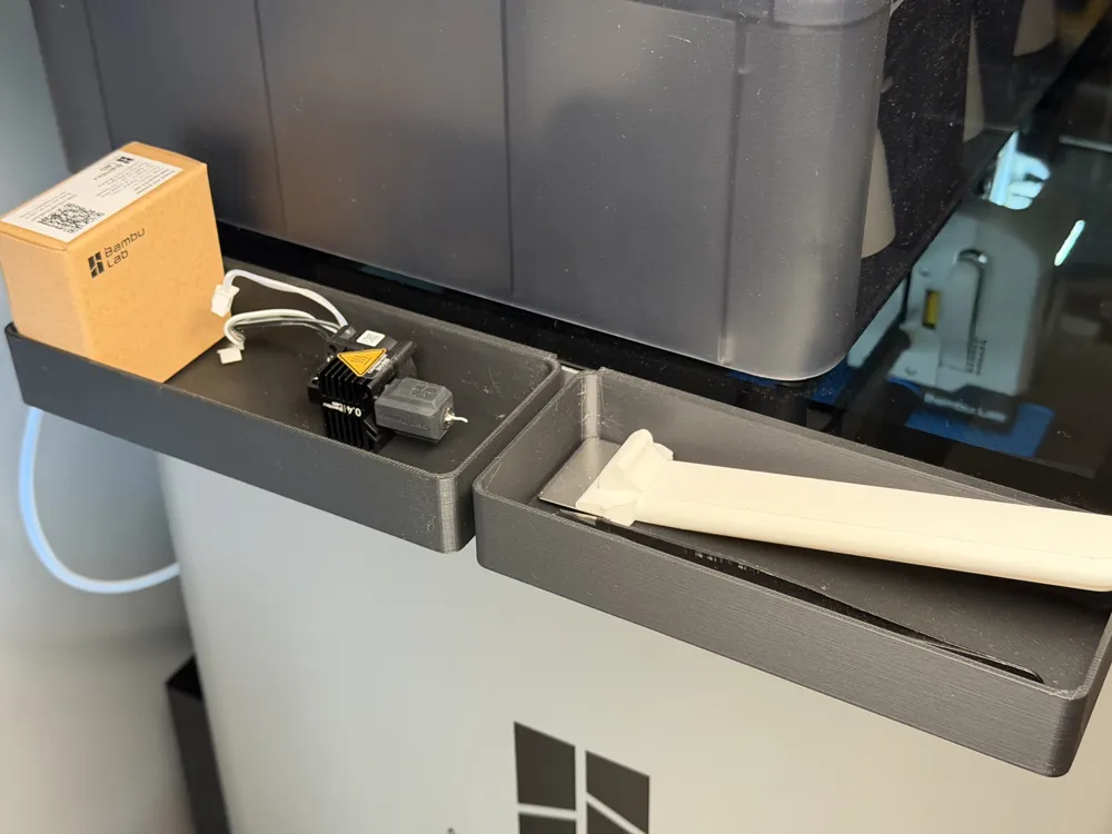 X1C/P1S/P2S - Two Side Storage Containers - Free 3D Print Model ...