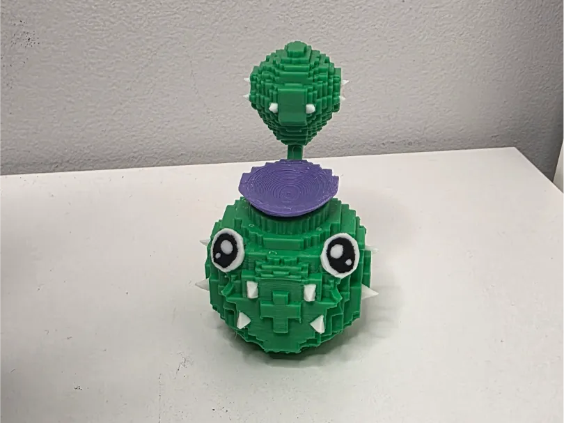 Plants Vs Brainrot Cactus - Free 3D Print Model - MakerWorld
