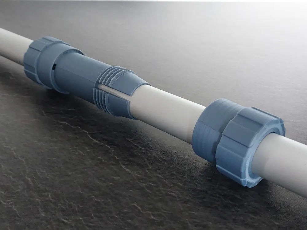 Nut and Coupling for Intex Kayak Paddle/Oar by Noah Olmeijer - MakerWorld