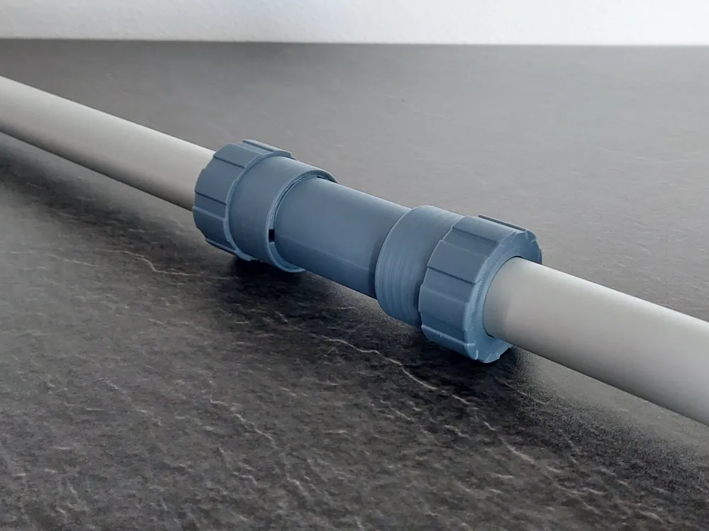 Nut and Coupling for Intex Kayak Paddle/Oar by Noah Olmeijer - MakerWorld