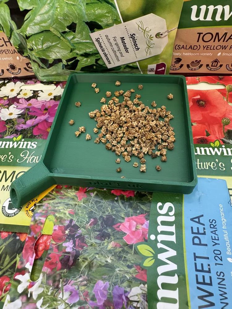 Seed Planting Sowing Small Parts Tray by Plot 3 MakerWorld: Download ...