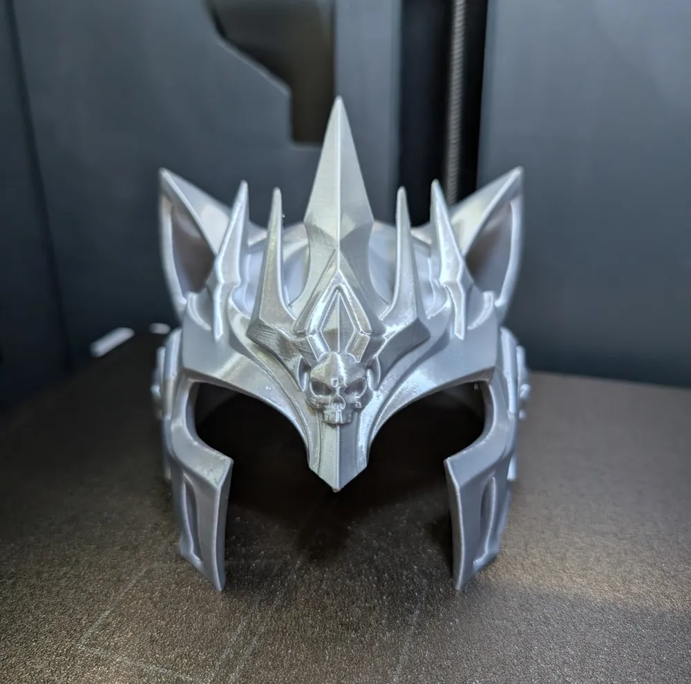 The best Lich King cat helmet ever! - Free 3D Print Model - MakerWorld