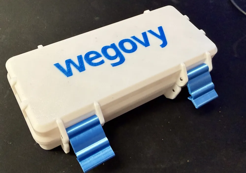 Wegovy Pen - rugged Box with 4 needles by Thor3D MakerWorld: Download ...