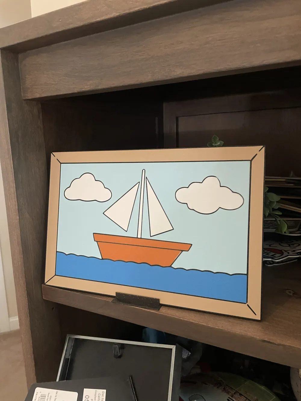 The Simpsons Painting / 6 color / above couch by 3D Prints This Week ...