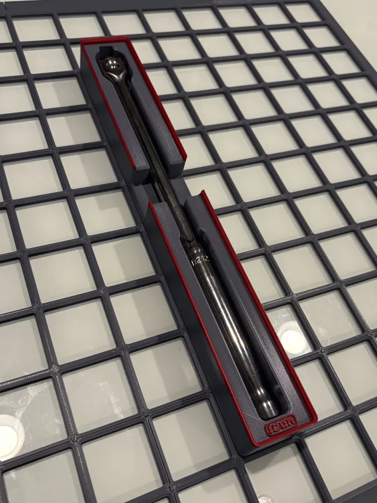 Icon 3/8" Breaker Bar Gridfinity Bin by Geoff MakerWorld: Download Free ...