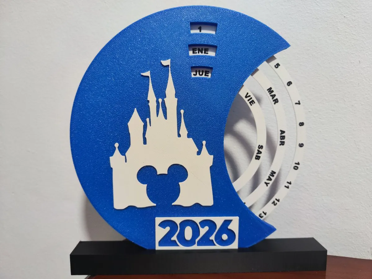 Magic Calendar 2026 Free 3d Print Model Makerworld