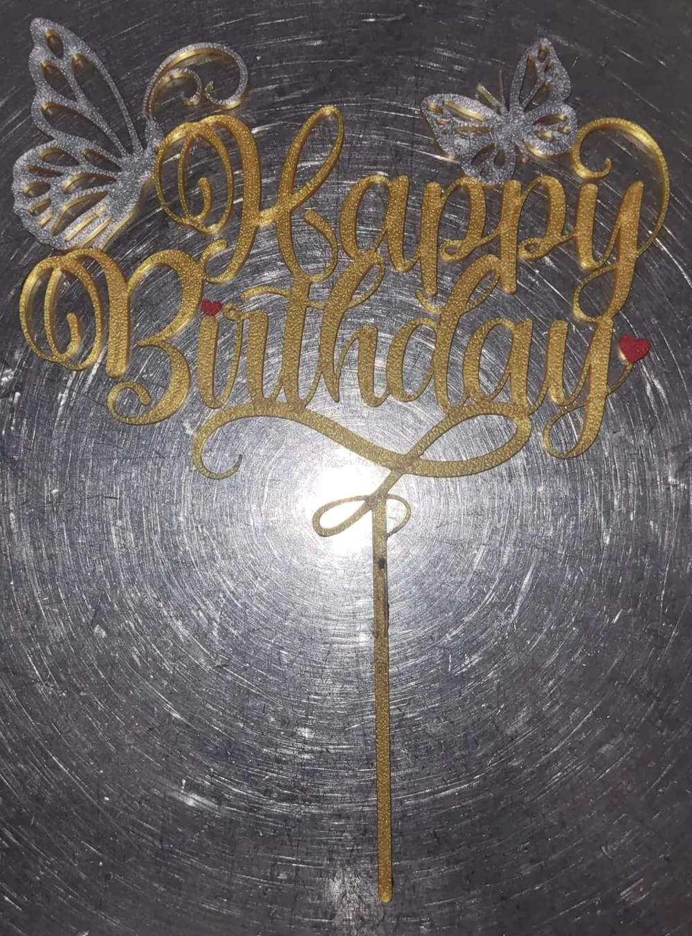 Topper Cake Happy Birthday Cake - Free 3D Print Model - MakerWorld