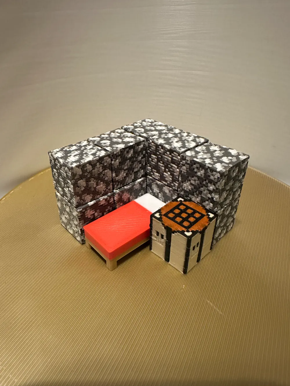 Minecraft Bed by ian MakerWorld: Download Free 3D Models