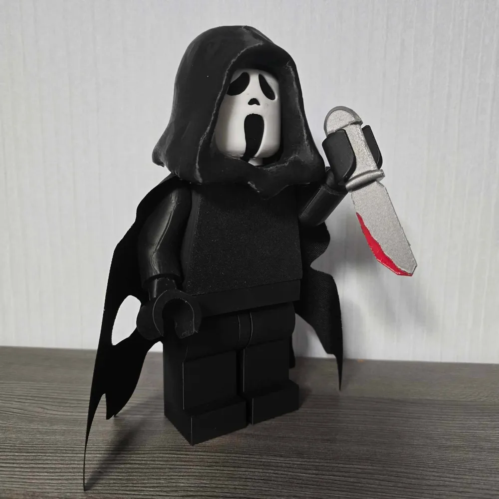 Big Brick * Ghost Face from Scream * ~22 cm by cBoLsmUiEc - MakerWorld