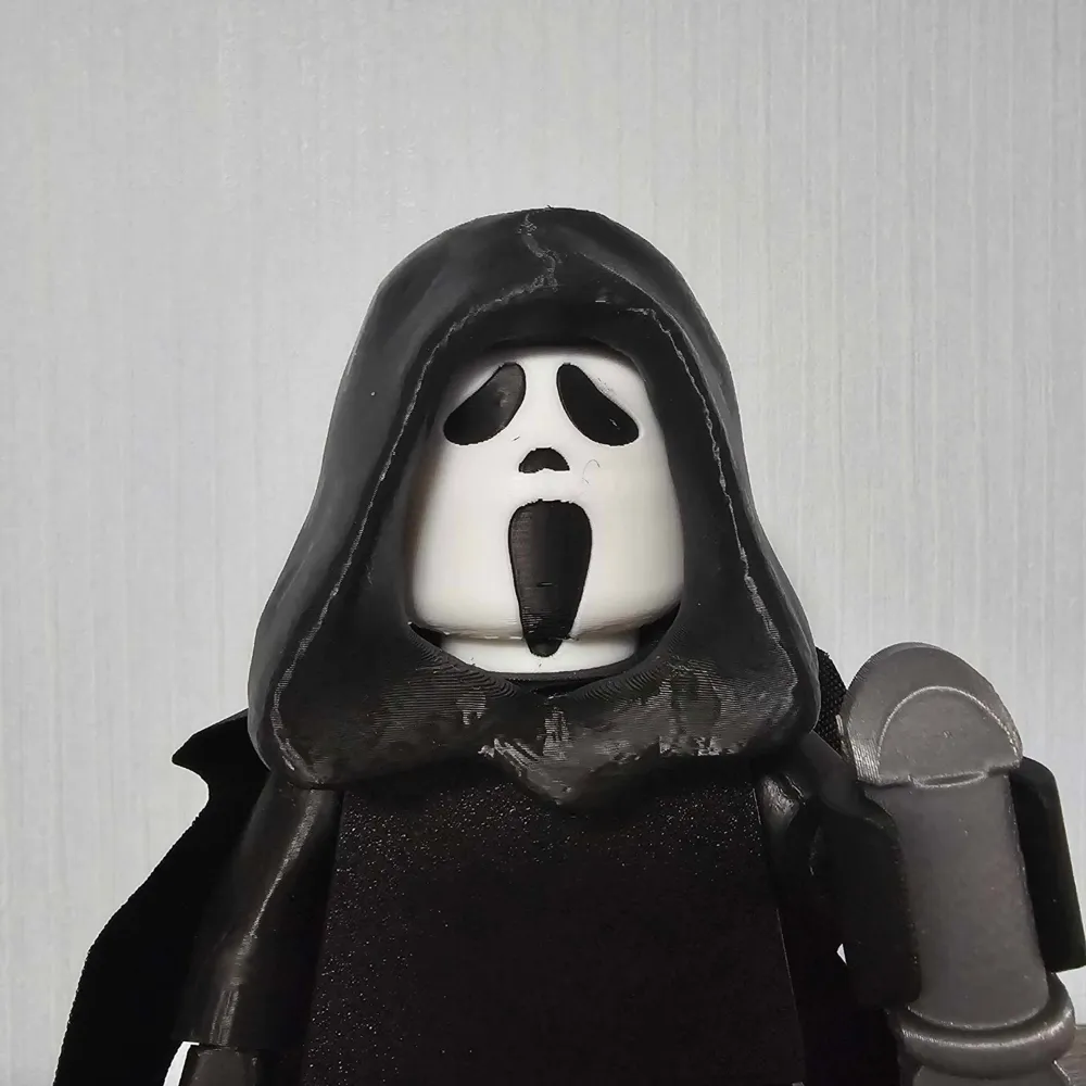 Big Brick * Ghost Face from Scream * ~22 cm by cBoLsmUiEc - MakerWorld