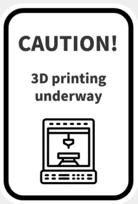 3d printing sign by tking - MakerWorld