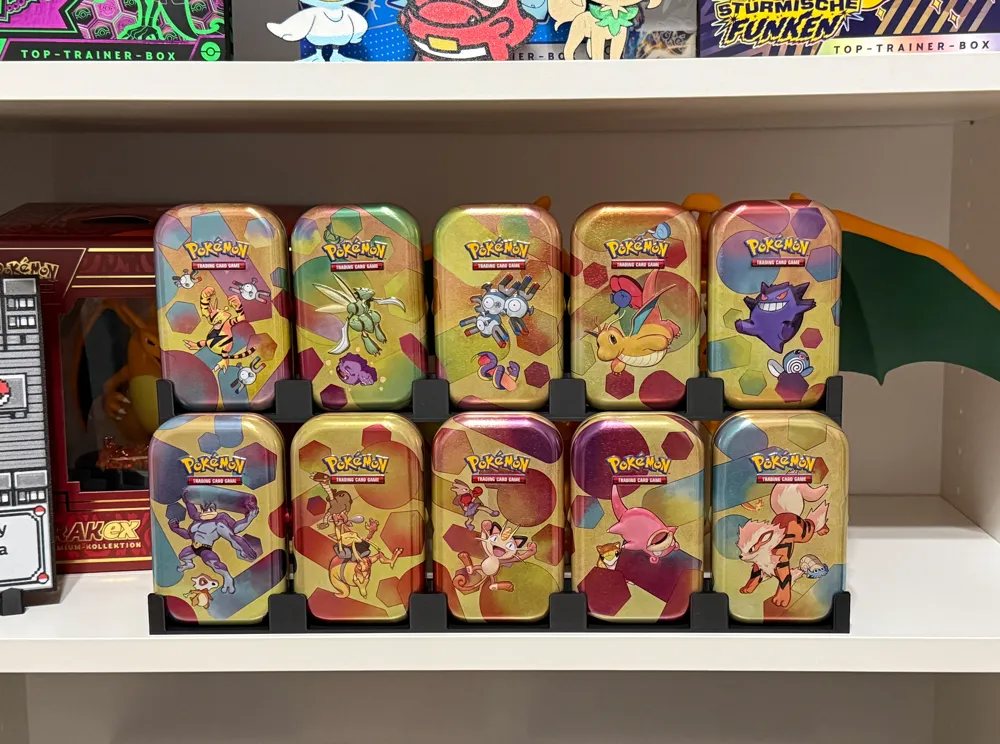 Pokémon Mini Tin Holder for 5 or 10 Tins by ITRaidDE MakerWorld ...