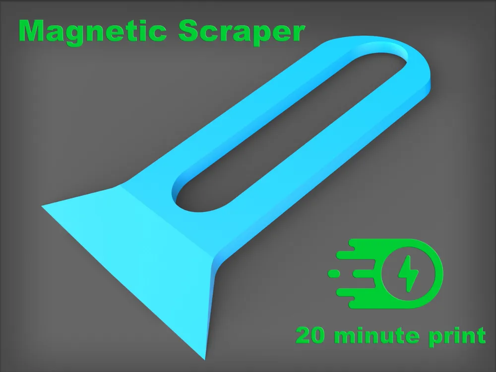 Magnetic bed scraper by extrawitz - MakerWorld