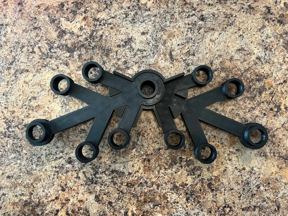 Lego Wreath 45 Degree Assembly Jig Remixed by Justin Lauck - MakerWorld