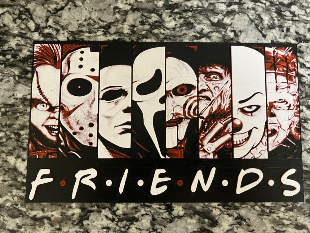 Scary friends 2 (HueForge print) by Houston713Texan - MakerWorld