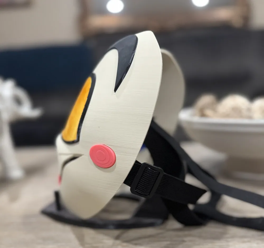 Lucifer Morningstar Mask from Hazbin Hotel - Free 3D Print Model ...