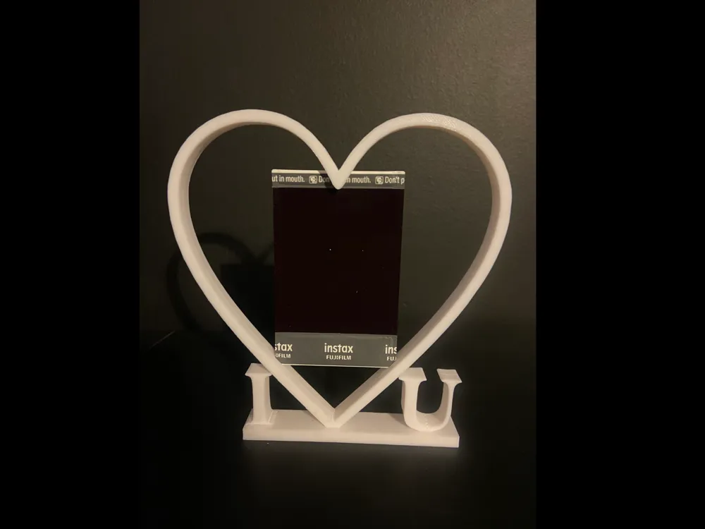 Instax frame I LOVE YOU by SZ4JS0N - MakerWorld