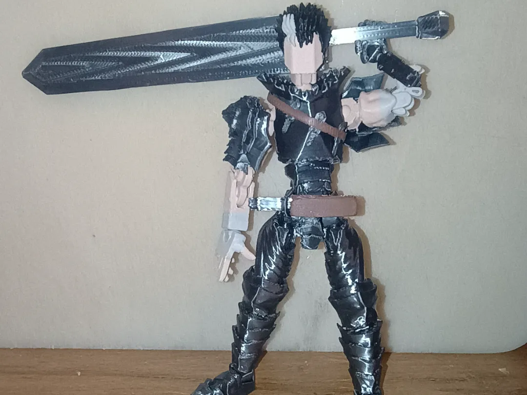 Dummy 13 Guts (Berserk) Post Eclipse - Free 3D Print Model - MakerWorld
