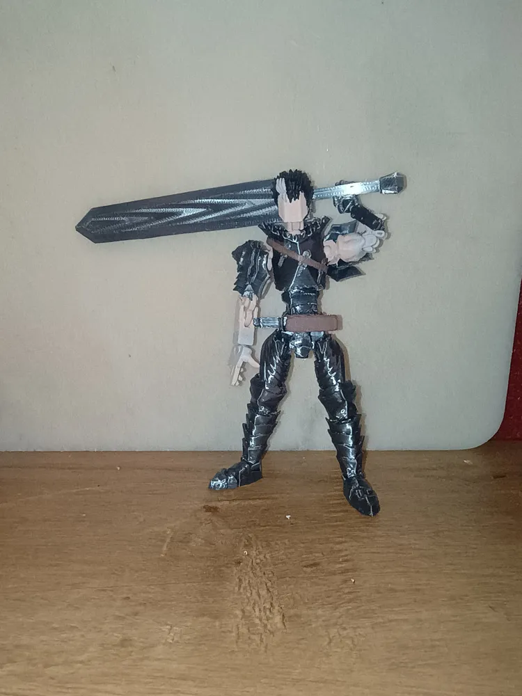 Dummy 13 Guts (Berserk) Post Eclipse - Free 3D Print Model - MakerWorld