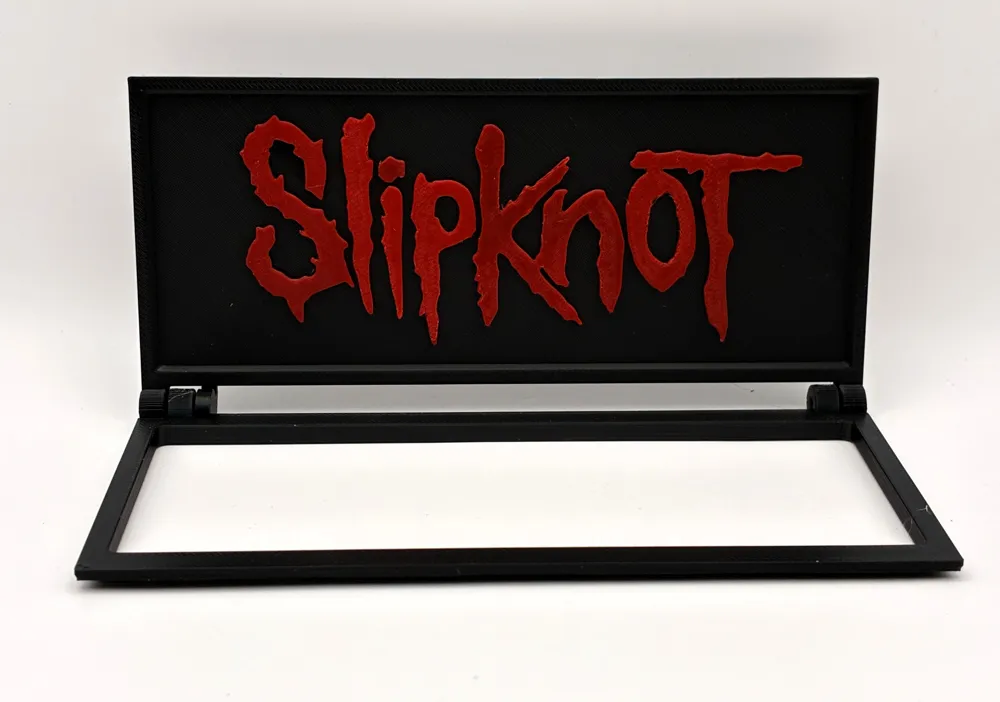 Lid- Slipknot toolbox desk pen holder organizer - Free 3D Print Model ...