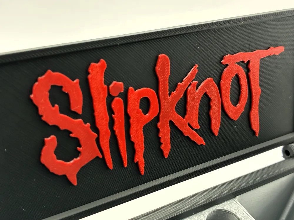 Lid- Slipknot toolbox desk pen holder organizer - Free 3D Print Model ...